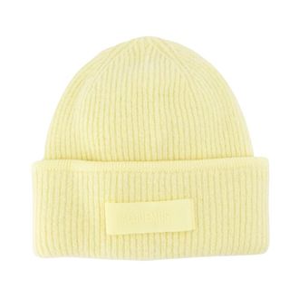 Jacquemus Le Bonnet Gros Grain - - Accessories - Damen - Gelb - ONE SIZE