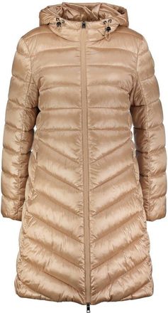 Marc Cain Damen Steppmantel mit Kapuze