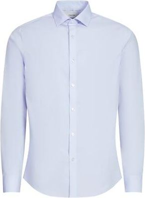 Calvin Klein Chemise slim en coton m&eacute;lang&eacute;