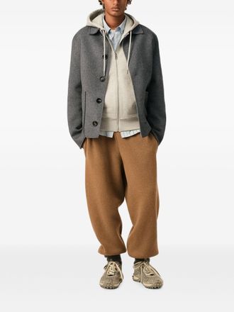Ami Wool and Cashmere Overshirt - Grey