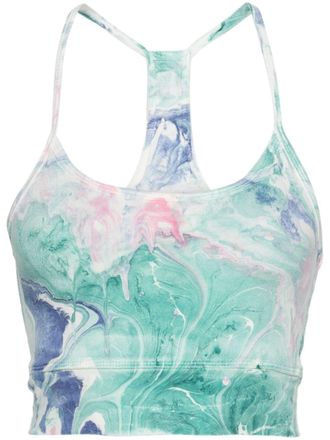 Electric & Rose brassière de sport Mia à motif marbré - Vert