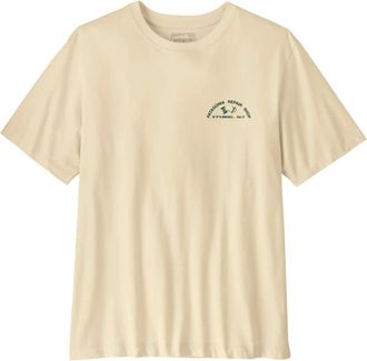 Patagonia Homme, Tops, Blanc, Taille: XL T-Shirt Atelier de R&eacute;paration