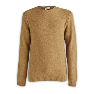 Irish Crone Pulls &agrave; col rond - Homme - Pulls - Brun - Taille: XL