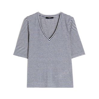Max Mara Damen, Oberteile, Blau, SGr&ouml;&szlig;e