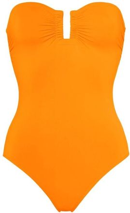 Eres Eres, Femme, Maillots de bain, Jaune, Taille: 42 FR Cassiop&eacute;e Bandeau Swimsuit