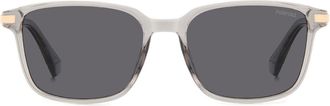 Polaroid Sonnenbrille f&uuml;r Herren, Beige grau, 54