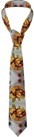 Generic Cravate Salade De Fruits &Eacute;troit Men Tie R&eacute;glable Cravates Homme Pour L&Eacute;cole Accessoires &Eacute;v&eacute;nements