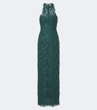 Monique Lhuillier Robe aus Spitze