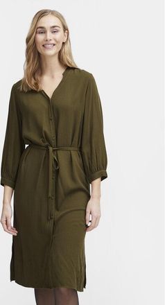 Fransa Hemdkleid 20613327 Grün Regular Fit