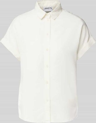 Jake*s Casual Regular Fit Hemdbluse mit Knopfleiste