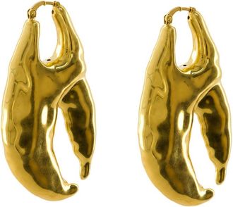 Jacquemus Womens Les Boucles Homard - Jacquemus Metal Gold Jewelry-Watches Earrings
