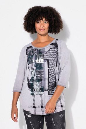 Angel Of Style T-Shirt T-Shirt Comfort Fit XL-Druck 3/4-&Auml;rmel