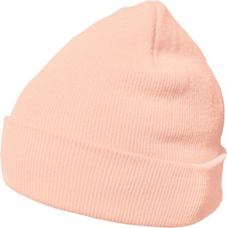 DonDon M&uuml;tze Herren M&uuml;tze Damen Winterm&uuml;tze Beanie klassisches Design apricot