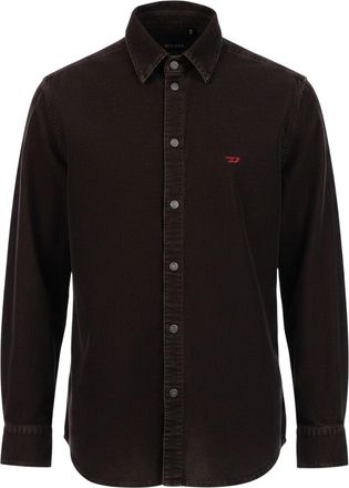 Diesel Simply Hemdjacke f&uuml;r Herren (Braun)