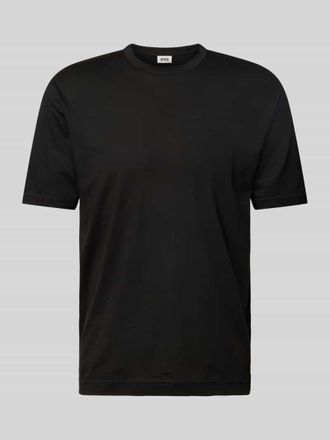 Drykorn T-Shirt mit geripptem Rundhalsausschnitt Modell GILBERD