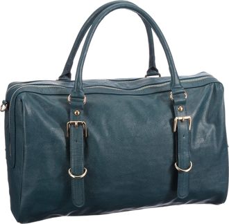 Masquenada Cntmp 7142, Damen Umhängetaschen, Blau (Petrol 28), 42x28x15 cm (B x H x T)