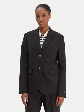 Tommy Hilfiger Sakko Timeless WW0WW46662 Schwarz Regular Fit