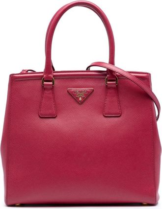 Prada Hobo Bags - Saffiano Lux Parabole Satchel - Gr. unisize - in Rot - für Damen