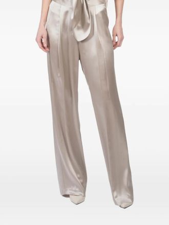 The Sei wide-leg trousers - Nude