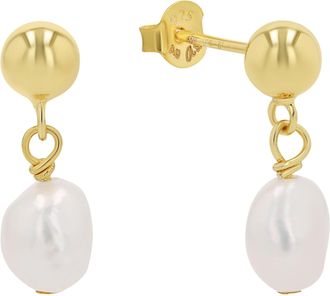 s.Oliver Ohrringe 925 Sterling Silber/Edelstahl Damen, Ohrschmuck, Kommt in Schmuck Geschenk Box