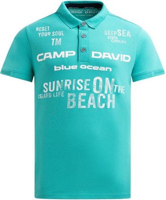 Camp David Poloshirt aus Baumwolle
