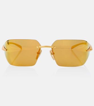 Prada Eckige Sonnenbrille