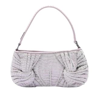Burberry Pre-owned Fransen-Schultertasche - - Pre-owned - Damen - Lila - ONE SIZE