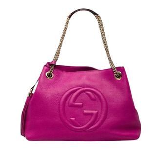 Gucci Sac bandouli&egrave;re cha&icirc;ne Pre-owned Soho - Femme - Pre-owned - Violet - Taille: ONE Size