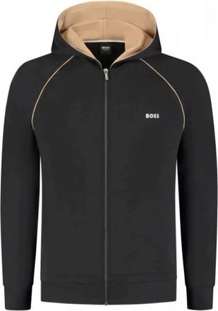 HUGO BOSS Homme, Sweatshirts et sweats &agrave; capuche, Noir, Taille: M Mix & Match Full Zip SweaT-shirt