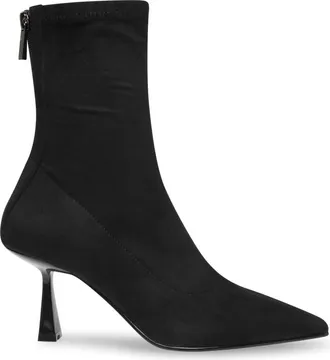 Steve Madden Femme, Chaussures, Noir, Taille: 35 1/2 EU Bottes &agrave; talons