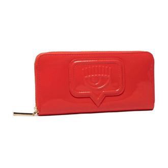 Chiara Ferragni Stilvolle Geldb&ouml;rsen und Kartenhalter - - Accessories - Damen - Rot - ONE SIZE