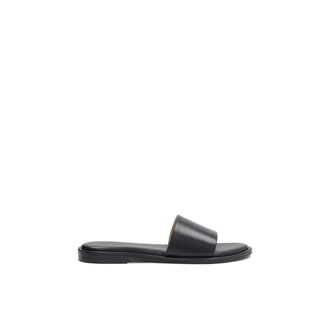 Kazar Schwarze klassische Mules auf einer flachen Sohle - - Shoes - Damen - Schwarzk - 37 EU