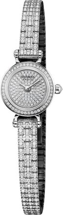 Herm&egrave;s White Gold Diamond Set Watch