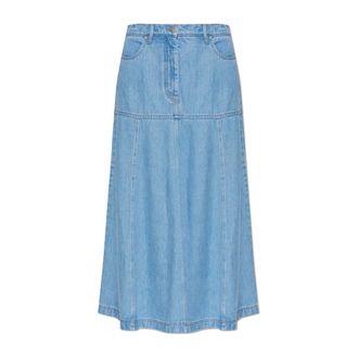 Munthe Tuxya Skirt - - Skirts - Damen - Blau - L