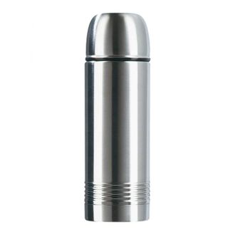 T-fal Senator Isolierflasche, Edelstahl, Silber, 7,5 x 7,5 x 23,5 cm