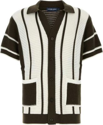 Frescobol Carioca Homme, Pulls, Multicolore, Taille: L Gilet Fabricio au Crochet