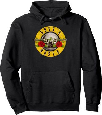 Guns n' Roses Kapuzenpulli mit Bullet-Logo Pullover Hoodie