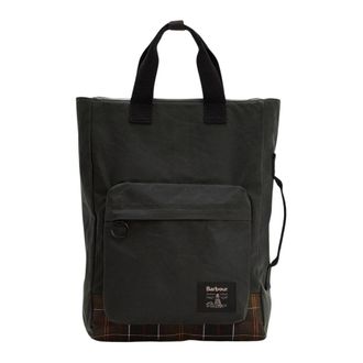 Barbour Field Waxed Backpack - - Bags - Herren - Gr&uuml;n - ONE SIZE