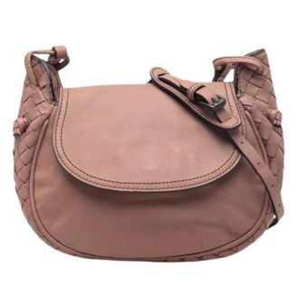 Bottega Veneta Pre-owned Gewebte Umh&auml;ngetasche - - Pre-owned - Damen - Rosa - ONE SIZE