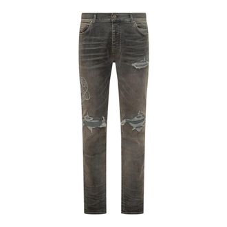 Amiri Hollywood MX1 Jean - - Jeans - Herren - Grau - W38