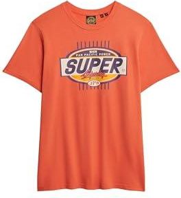 Superdry Gasoline Graphic Relaxed Short Sleeve T-Shirt M