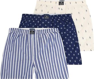 Ralph Lauren 3er-Pack Boxershorts mit Print in