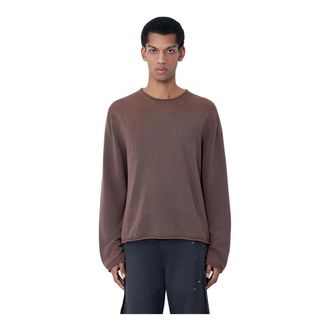 Our Legacy Rigid Popover Sweater - - Knitwear - Herren - Braun - XL