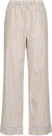 MC2 Saint Barth Femme, Pantalons, Beige, Taille: 40 FR Wide Pantalons