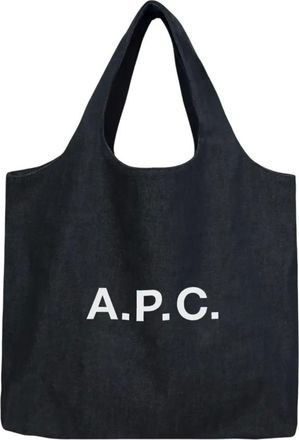 A.P.C. A.p.c., unisex, Sacs, Bleu, Taille: ONE Size Tote Ninon