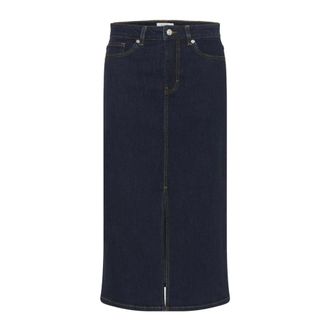 Part Two Tammie Skirt - - Skirts - Damen - Blau - XS
