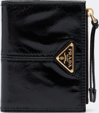 Prada Portefeuille Small en cuir