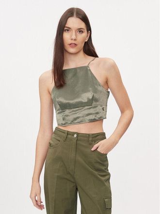 Calvin Klein Jeans Top J20J222903 Grün Slim Fit