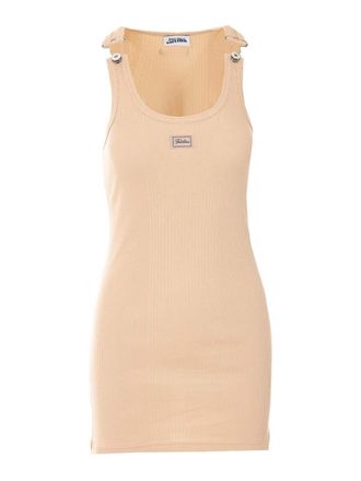 Jean Paul Gaultier Robe Au Genou - Beige