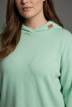 Kangaroos Kapuzenpullover aus Viskose-Mix, l&auml;ssige Passform, Langarm, gro&szlig;e Gr&ouml;&szlig;en